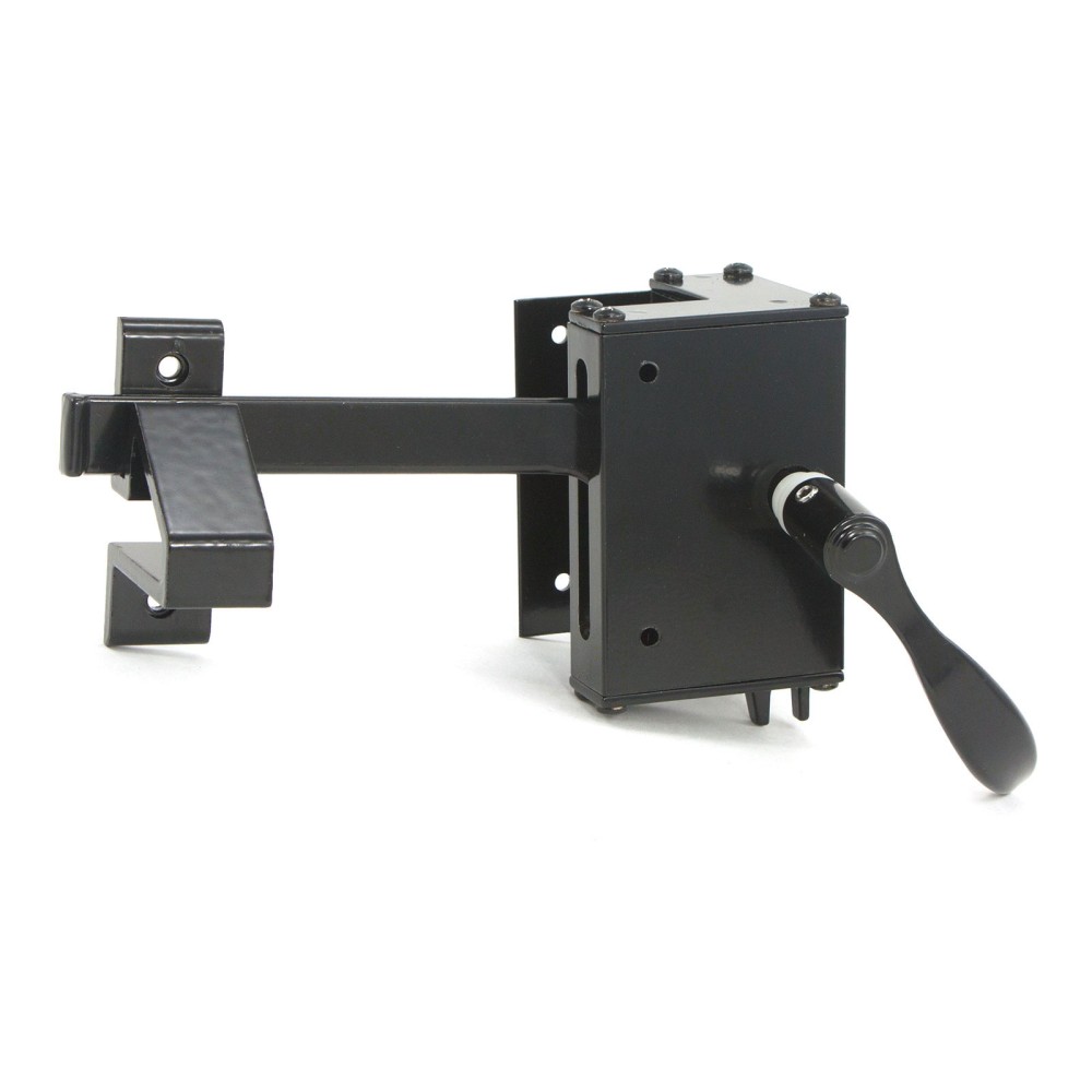 Elite Aluminum Fence Gate Latch-Lock Box, Standard (Black) | Quick Ship ...