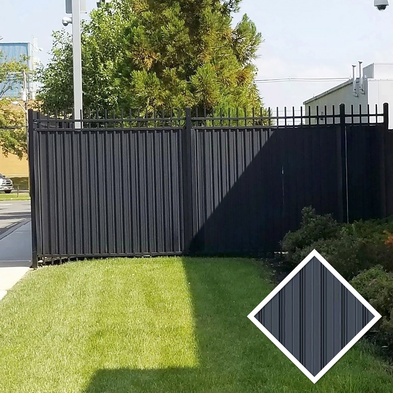 4' Ornamental Fence Privacy Slats Kit For 5/8" Sq. Pickets (25 Slats ...