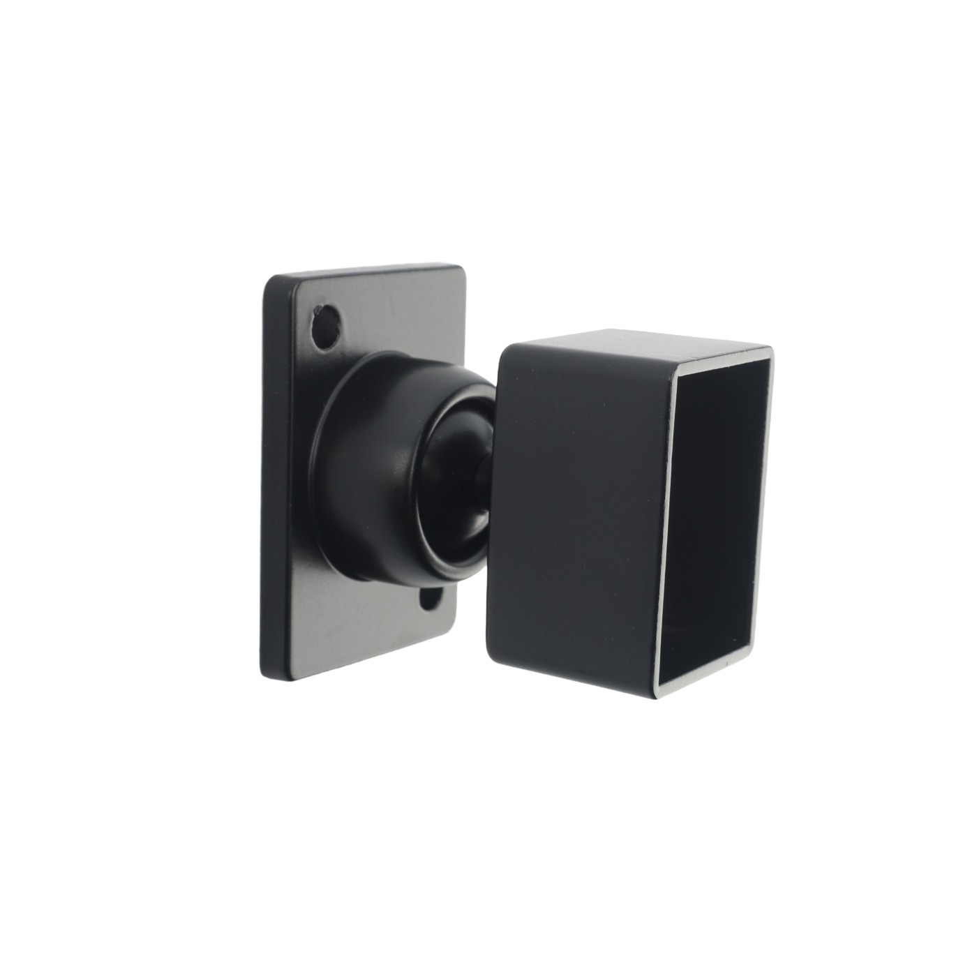1 1/2" x 1" Adjustable Swivel Wall Mount Rail End Bracket for Aluminum ...