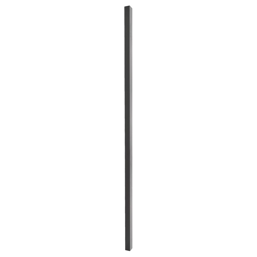 2" x 2" x 7' (.125) Blank Heavy Wall Universal Aluminum Gate Post ...