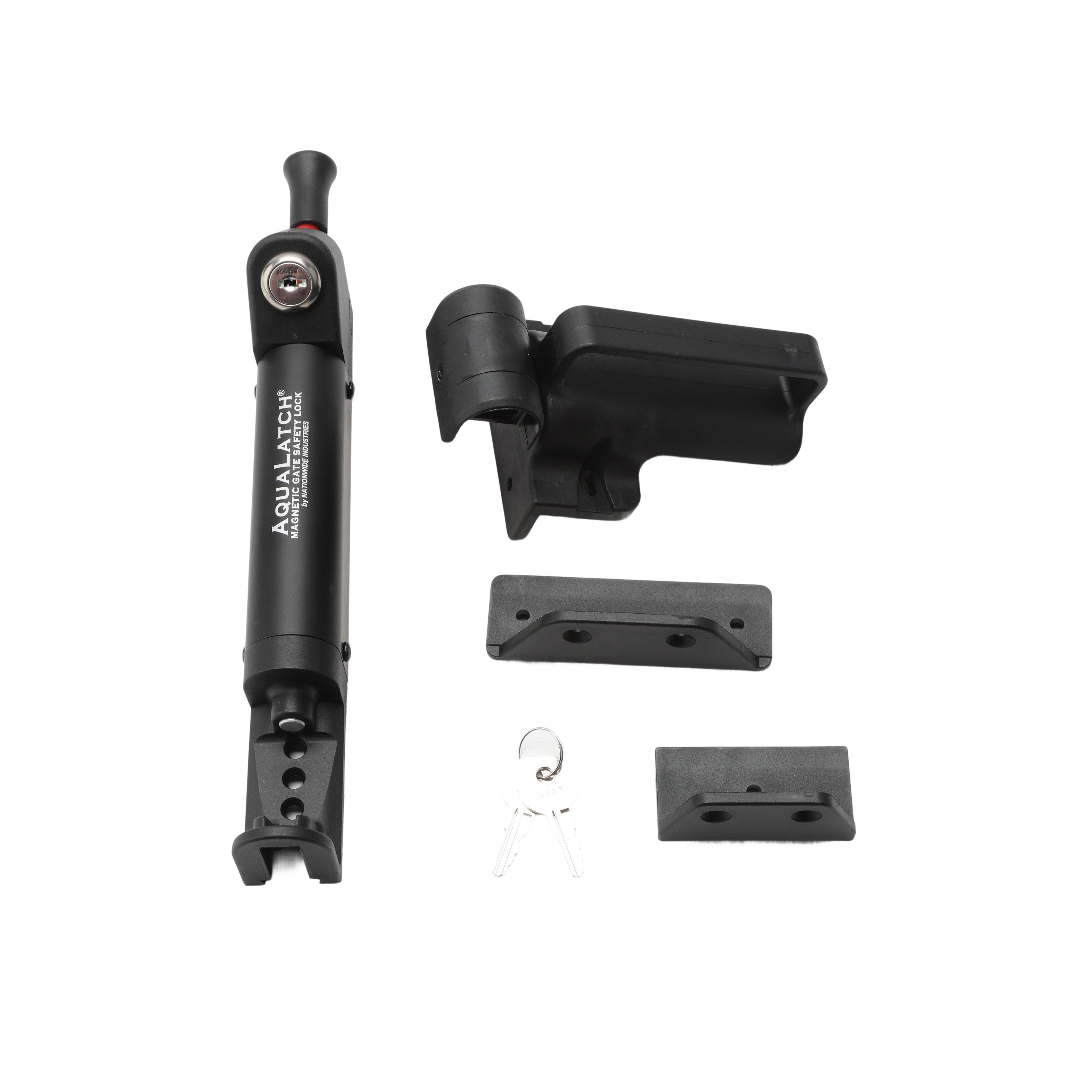 Nationwide AquaLatch 10" Magnetic Safety Gate Latch and Handle with ...
