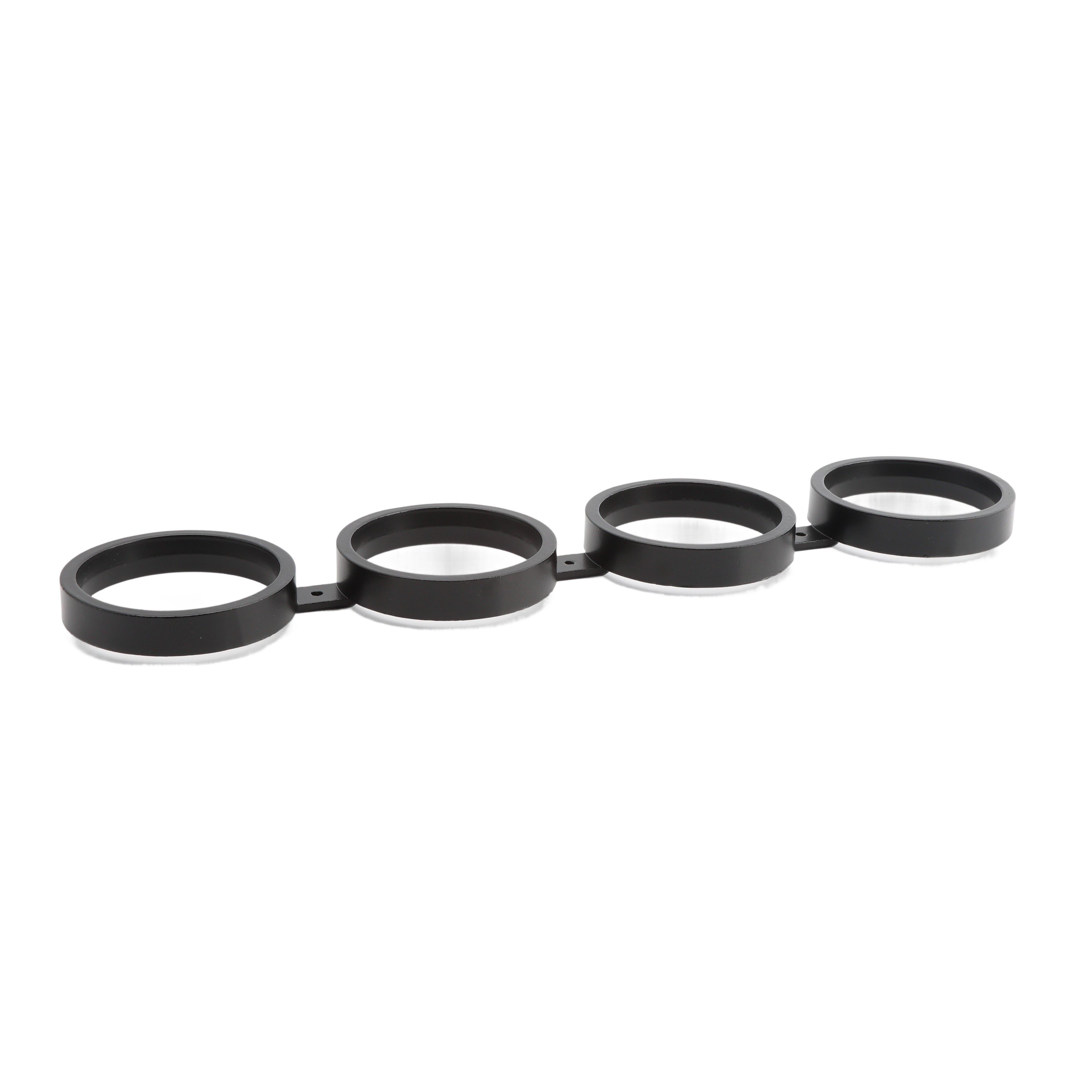 Quad (Four) Ring Decorative Ornamental Aluminum Fence Circles Screw On ...